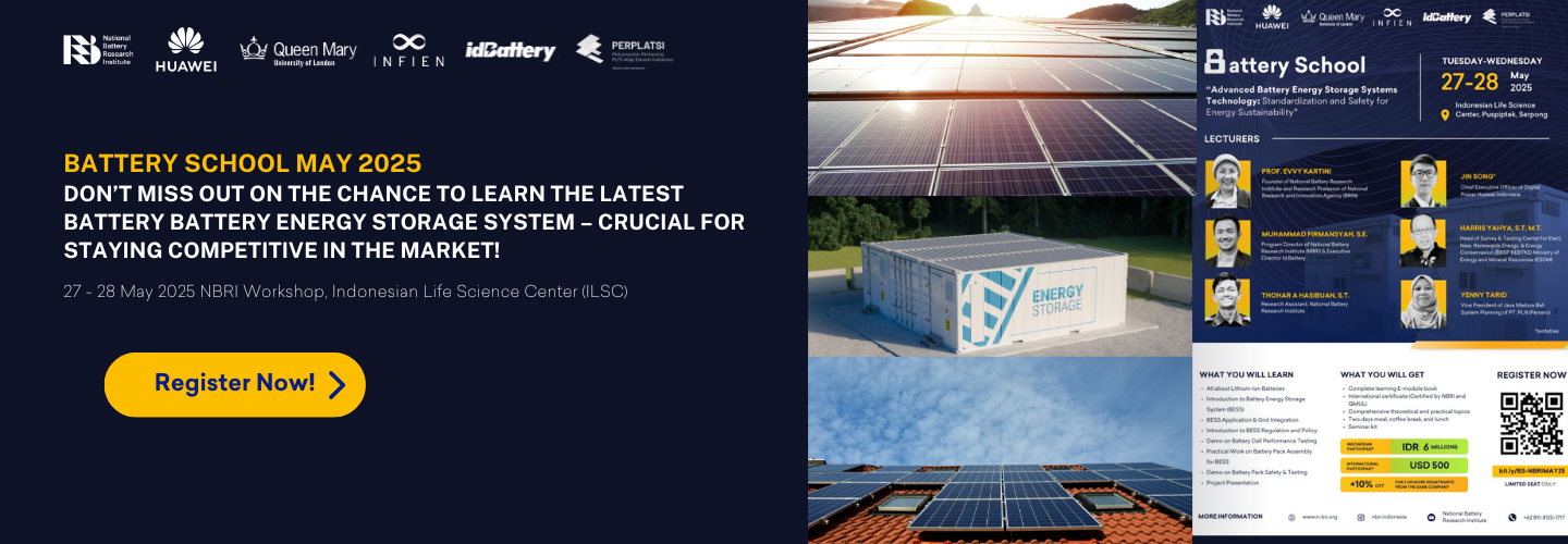Battery School May 2025: Master BESS Technology for a Sustainable Energy Future - NBRI Services